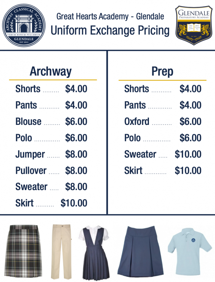 Archway Glendale Uniform Exchange - Great Hearts Archway Glendale ...